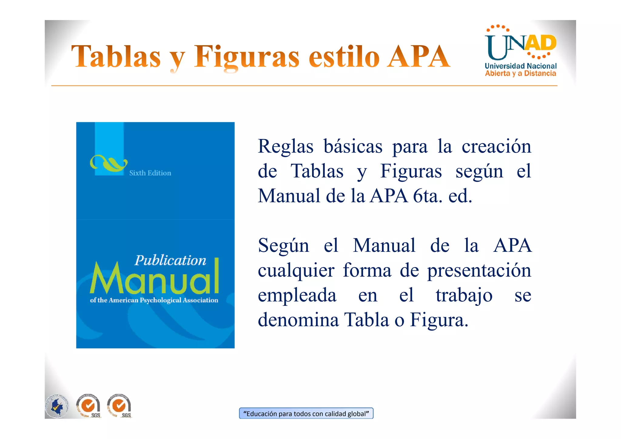 Tablas y figuras APA_IAFJSR | PPT