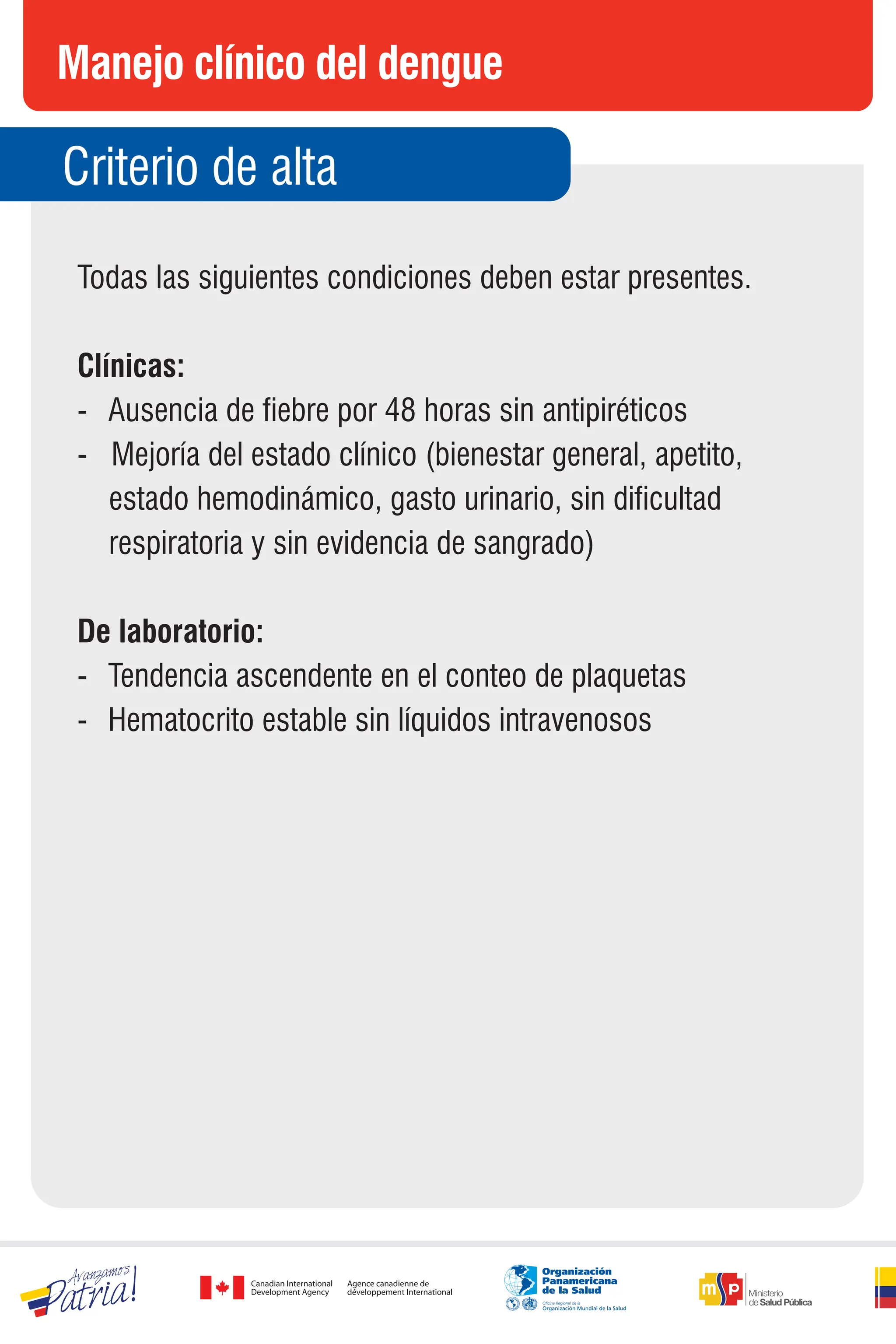 tablas sobre el manejo clínico del dengue | PDF | Infectious Diseases ...