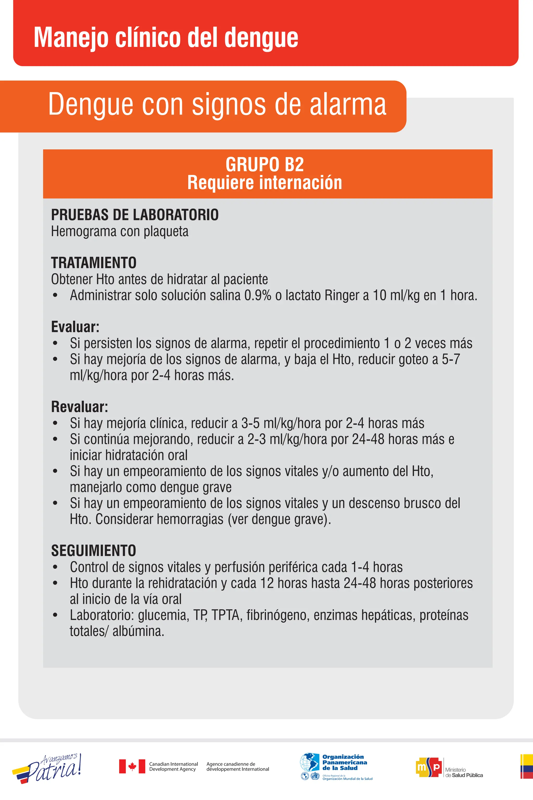 tablas sobre el manejo clínico del dengue | PDF | Infectious Diseases ...