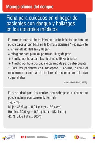 tablas sobre el manejo clínico del dengue | PDF | Infectious Diseases ...