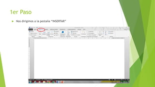 Tablas en word | PPTX | Technology & Computing