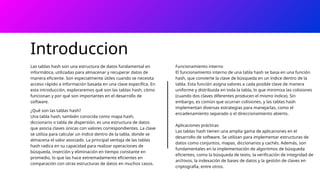 Tablas Hash.pptx estructura de datos | PPTX