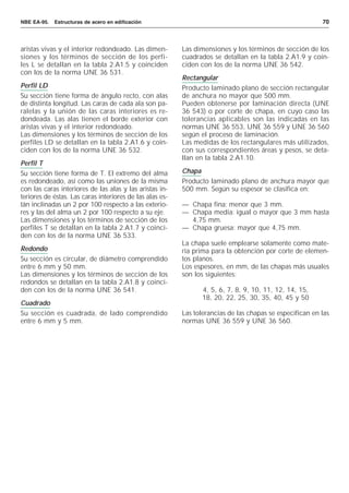 Tablas perfiles | PDF