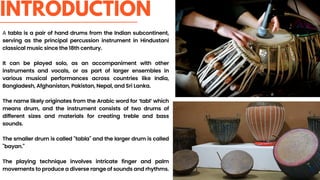 tabla tales a journey through history.pptx | Religious (Music and Audio ...