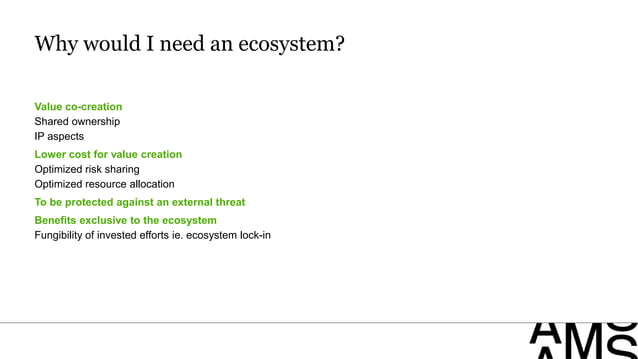Leveraging and Designing Smart Ecosystems | PPTX | Green Solutions ...