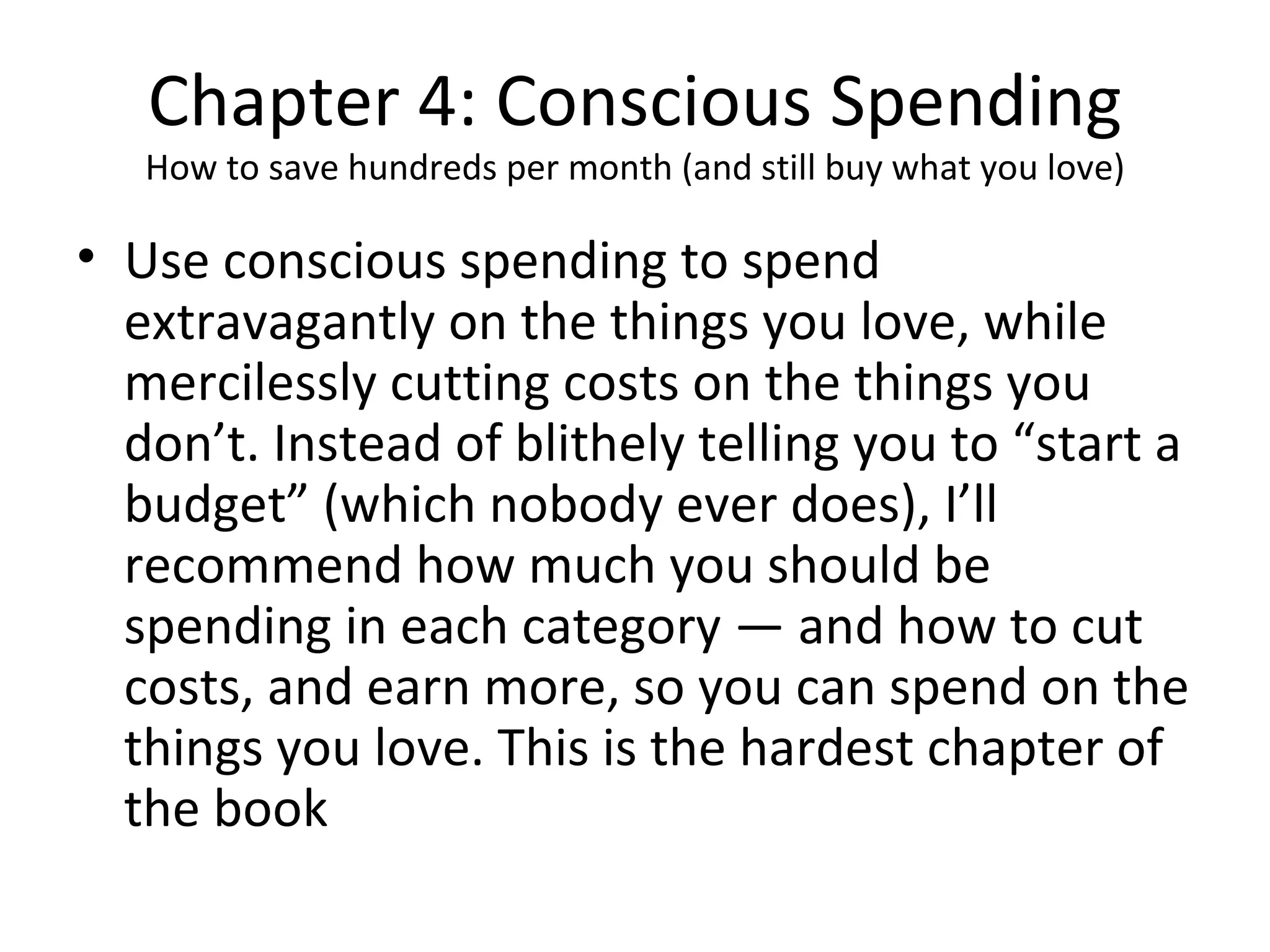 Table Of Contents Ppt For Iwillteachyoutoberich Book | PPT