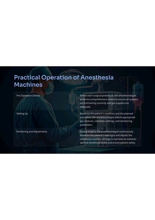 Understanding Anesthesia Machines: Principles and Components Explained ...