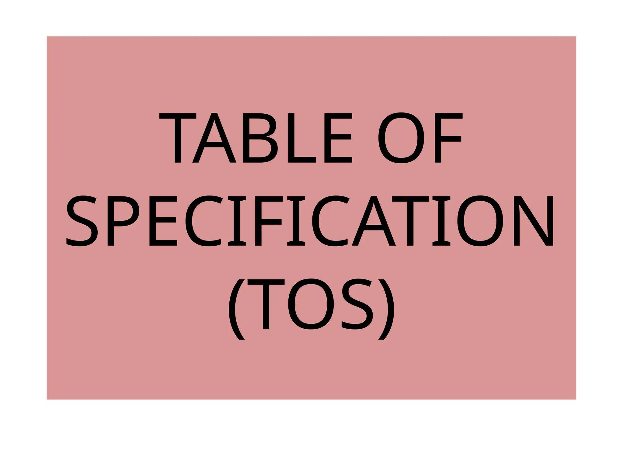 TABLE-OF-SPECIFICATION.pptx............... | PPTX