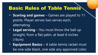 TABLE-TENNIS.pptx..,hhjjkkkeljabvenmdnmsm | PPT