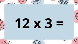Multiplication Daily Drill Practice Grades 1 to four | PPTX
