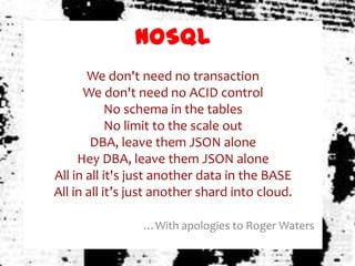 Table for two? Hybrid approach to developing combined SQL, NoSQL ...