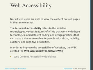 Tables and forms accessibility and microformats | PPTX