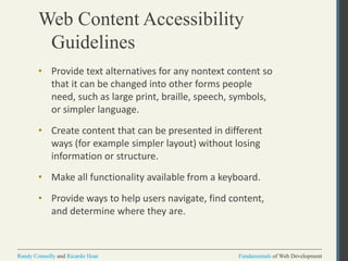 Tables and forms accessibility and microformats | PPTX