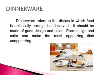 Table appointments | PPT