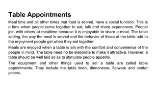 TABLE APPOINTMENTS.pptx00000000000000000 | PPTX