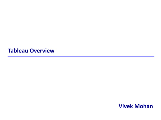 Tableau Architecture | PPTX | Cloud Computing | Internet
