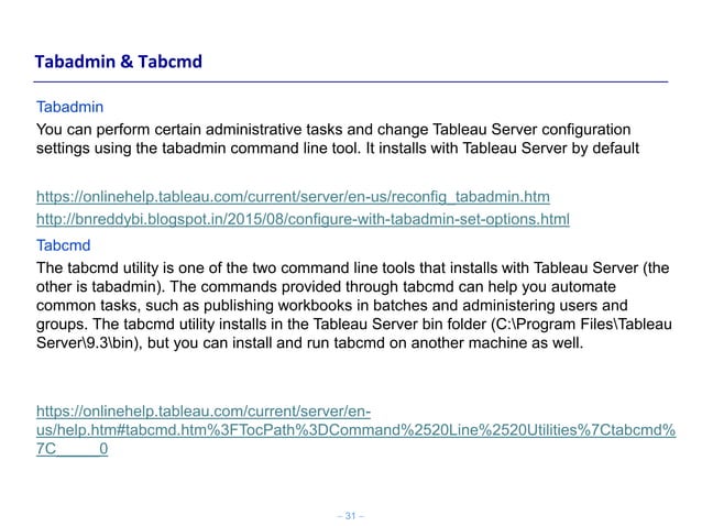 Tableau Architecture | PPTX | Cloud Computing | Internet