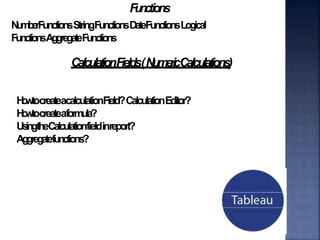 Introduction about Tableau | PPT
