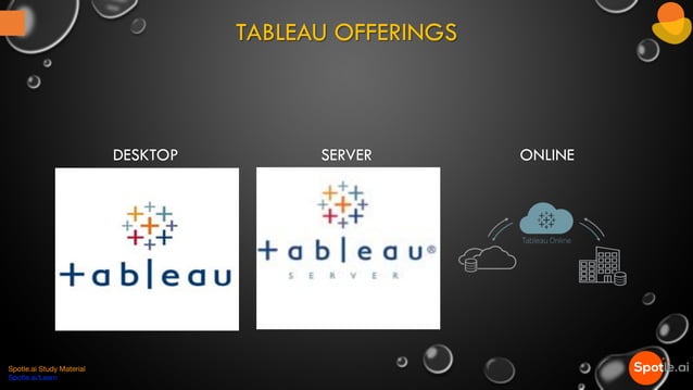 Tableau And Data Visualization Get Started Pdf Databases Computer Software And Applications