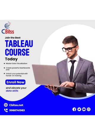 Best Tableau Certification Course in Chandigarh | Learn Data Visualization | PDF