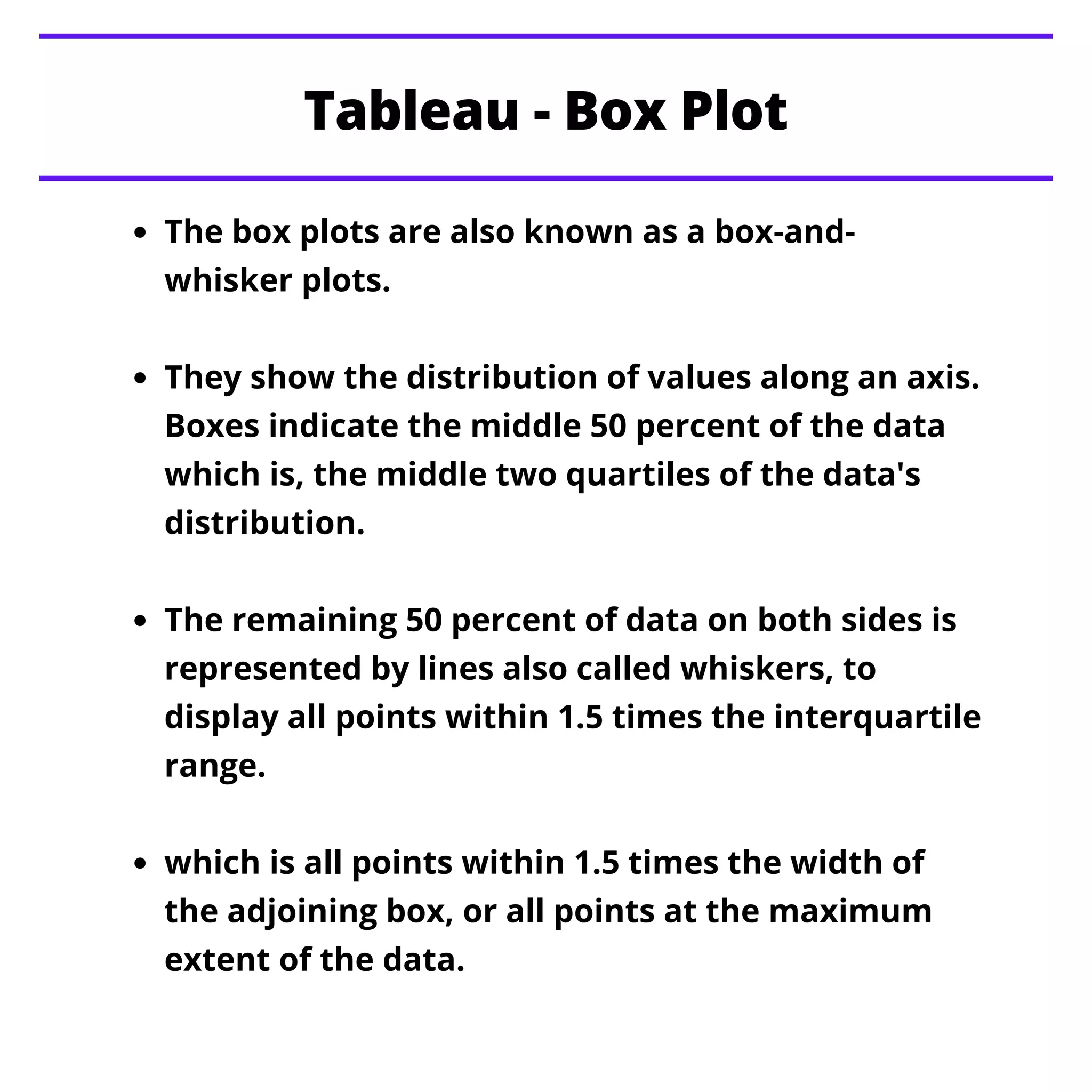 Tableau - box plot | PDF