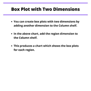 Tableau - box plot | PDF