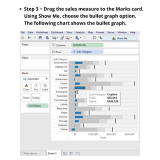 Tableau bullet graph | PDF