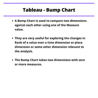 Tableau - bump chart | PDF
