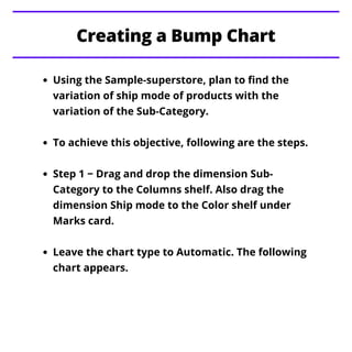 Tableau - bump chart | PDF
