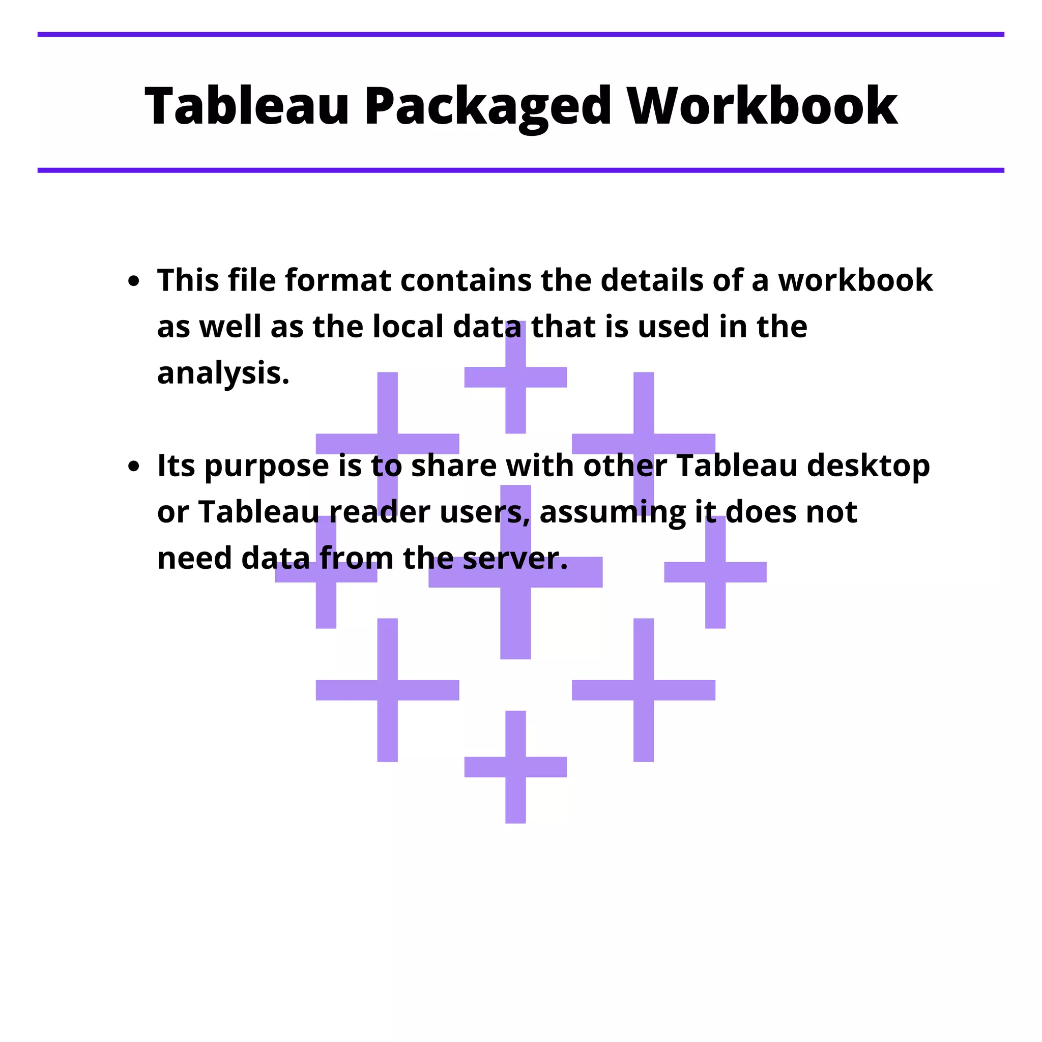 Tableau file types | PDF