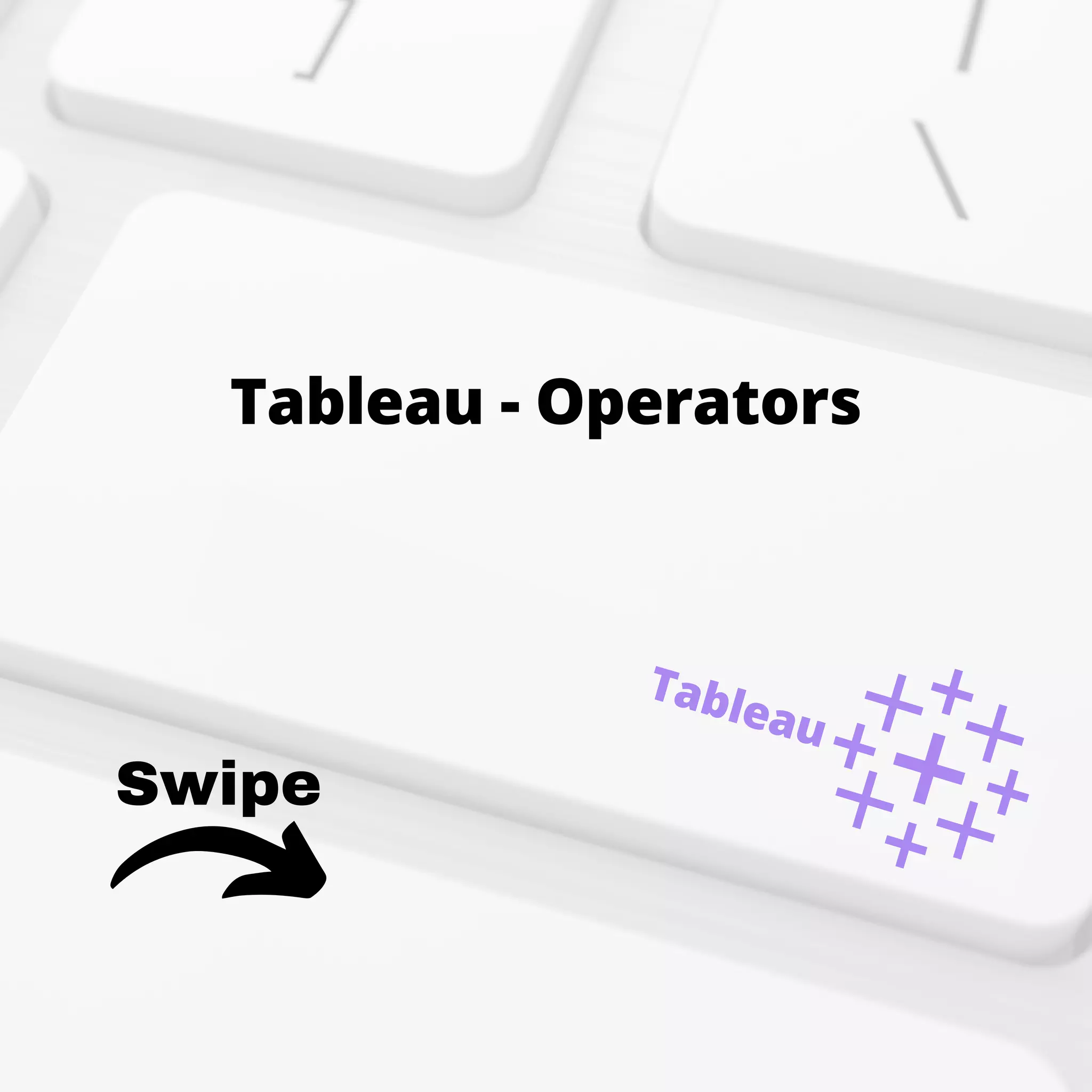 Tableau operators | PDF
