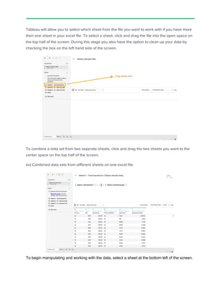 Tableau-tutorial.pdf with proper guidance | PDF