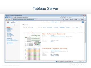 Tableau 7.0 prsentation | PDF