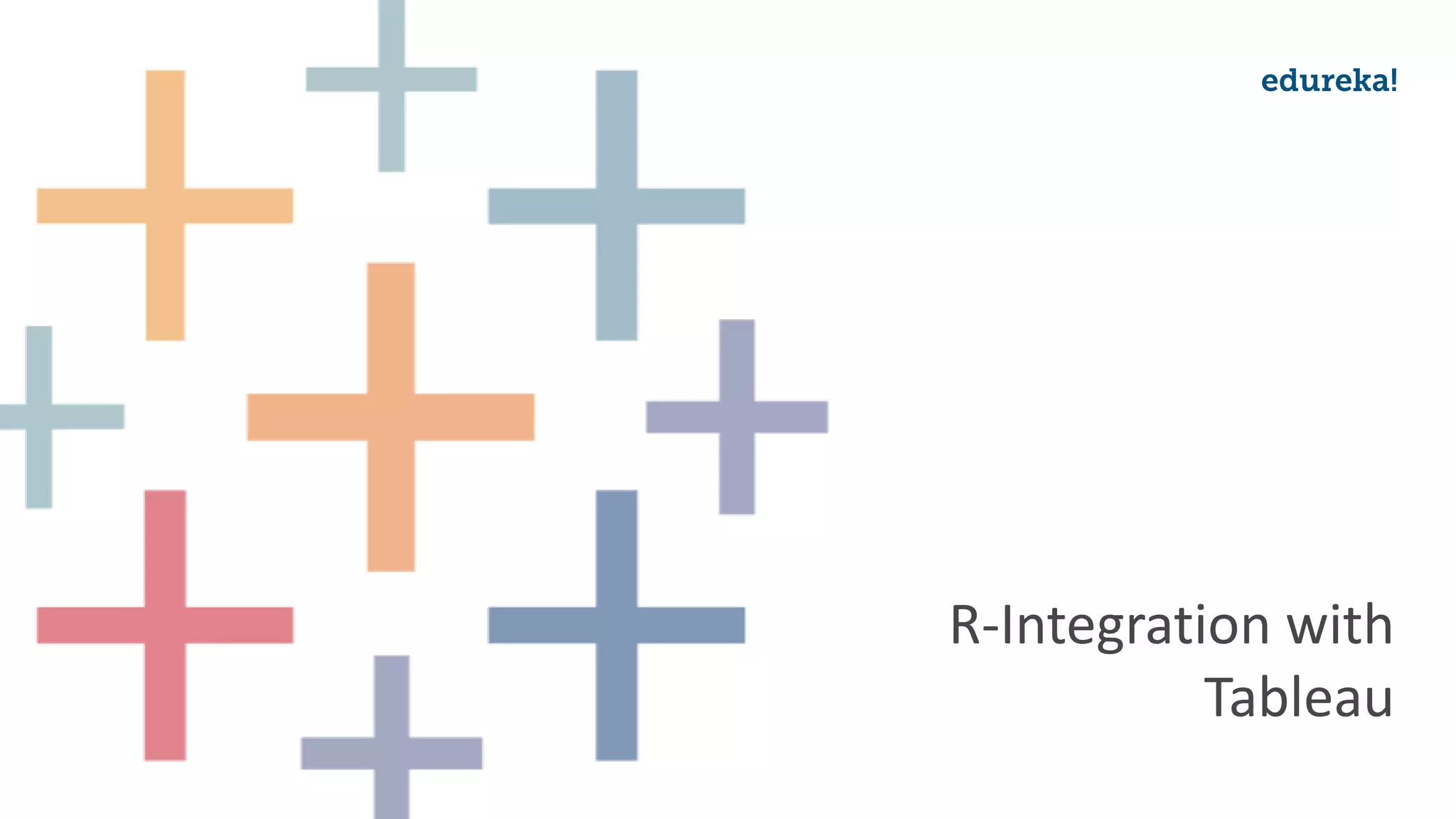 Advanced Tableau Tutorial: Trend Forecasting, Advanced Charts & R Integration | Edureka | PDF ...