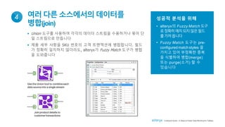 Tableau 사용자를 위한 데이터 블렌딩 with alteryx | PPT