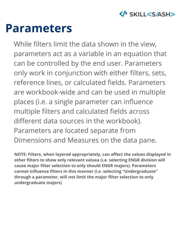 Tableau cheat sheet 2