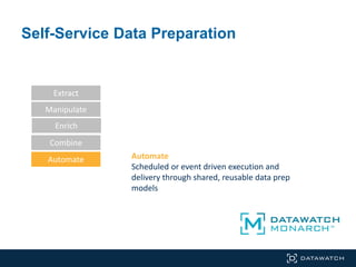 Self-Service Data Preparation for Tableau Users | PDF