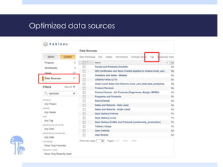 Tableau Conference 2014 Presentation | PPTX | Databases | Computer ...