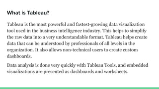 Tableau course in delhi | PPT