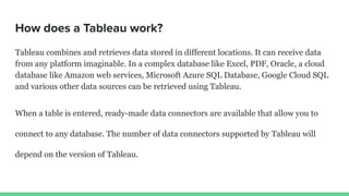 Tableau course in delhi | PPT
