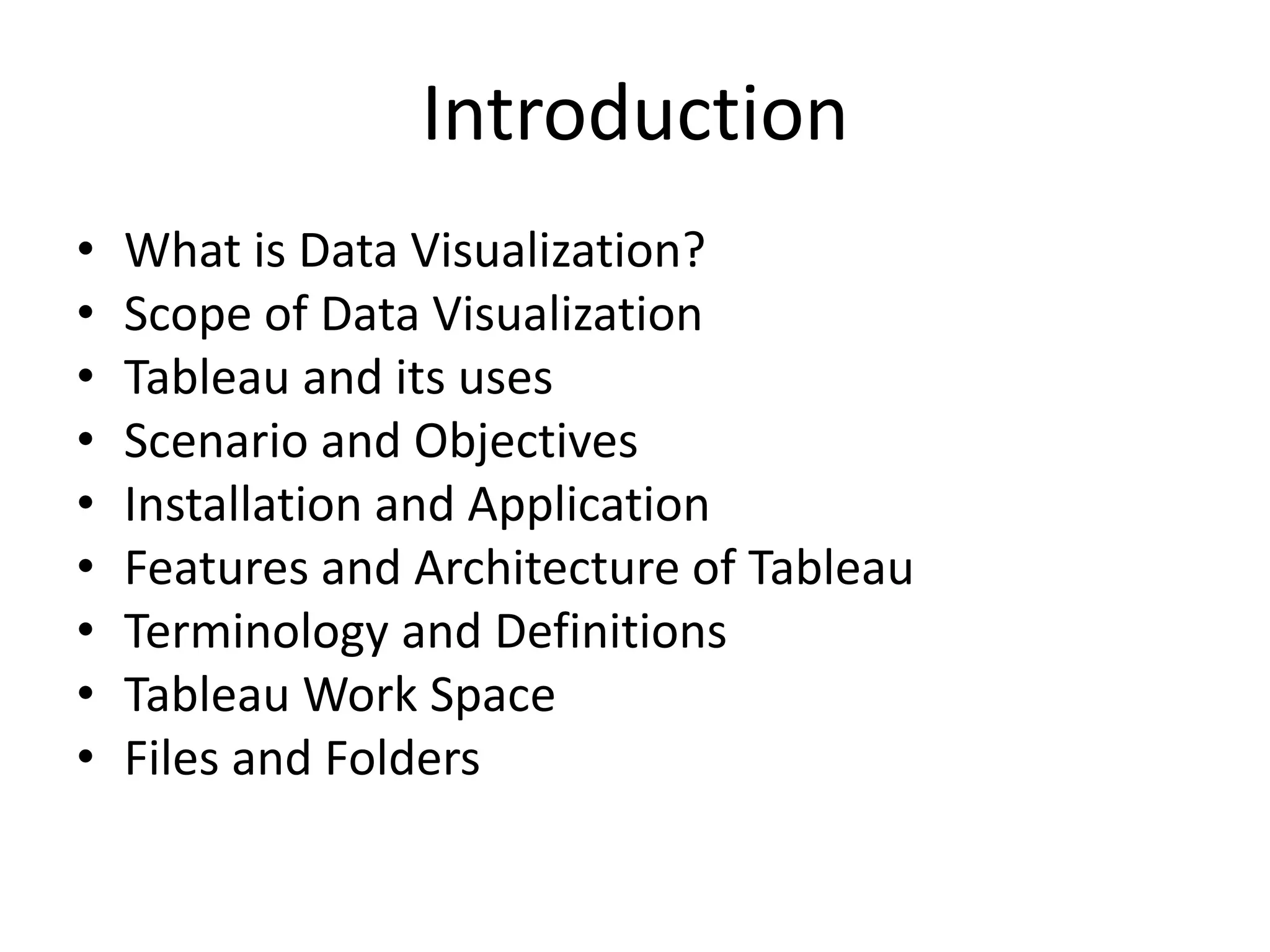 Tableau course in pune | PPTX | Databases | Computer Software and Applications