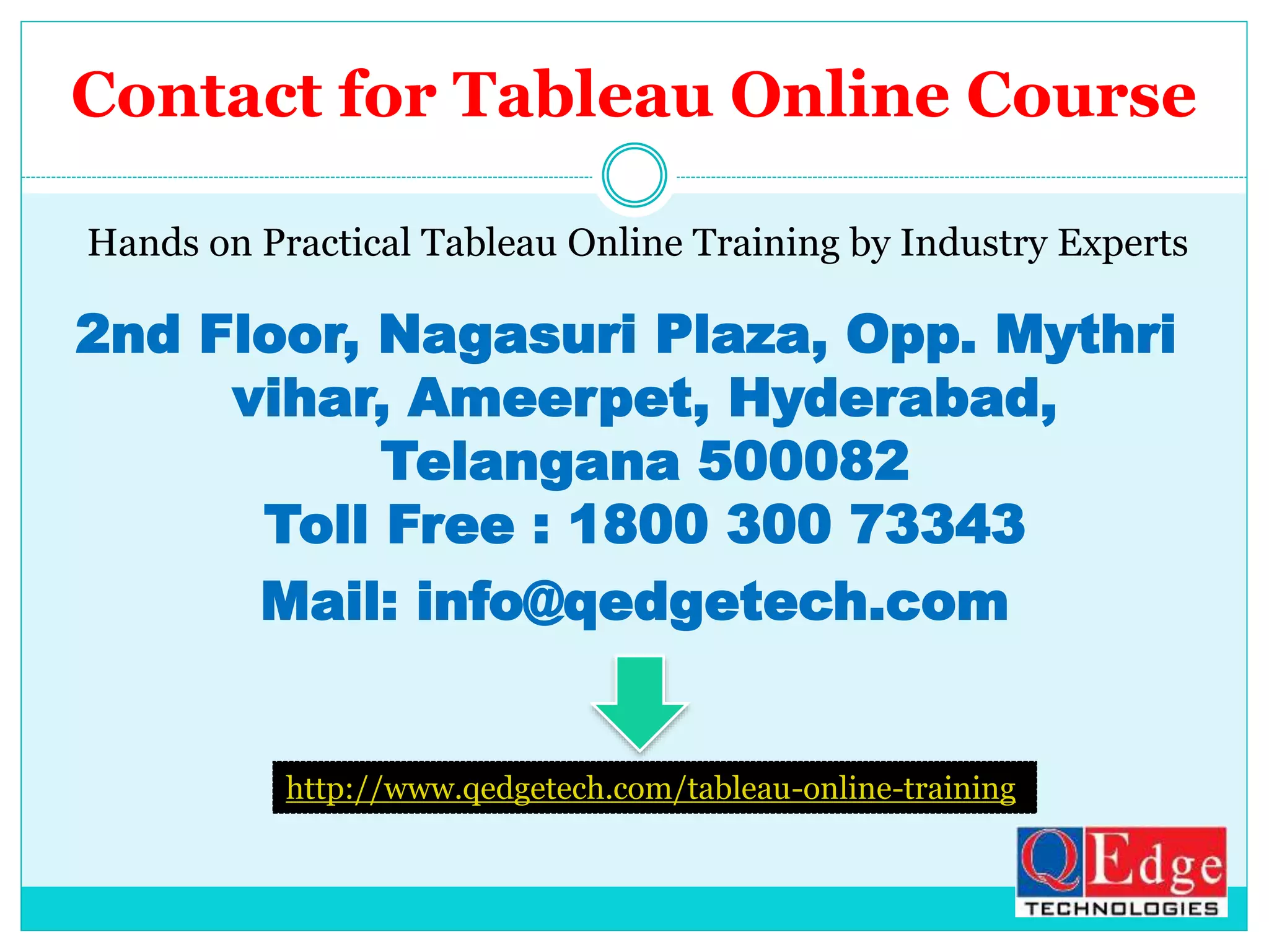 Tableau Data Connections | PPTX | Databases | Computer Software and Applications