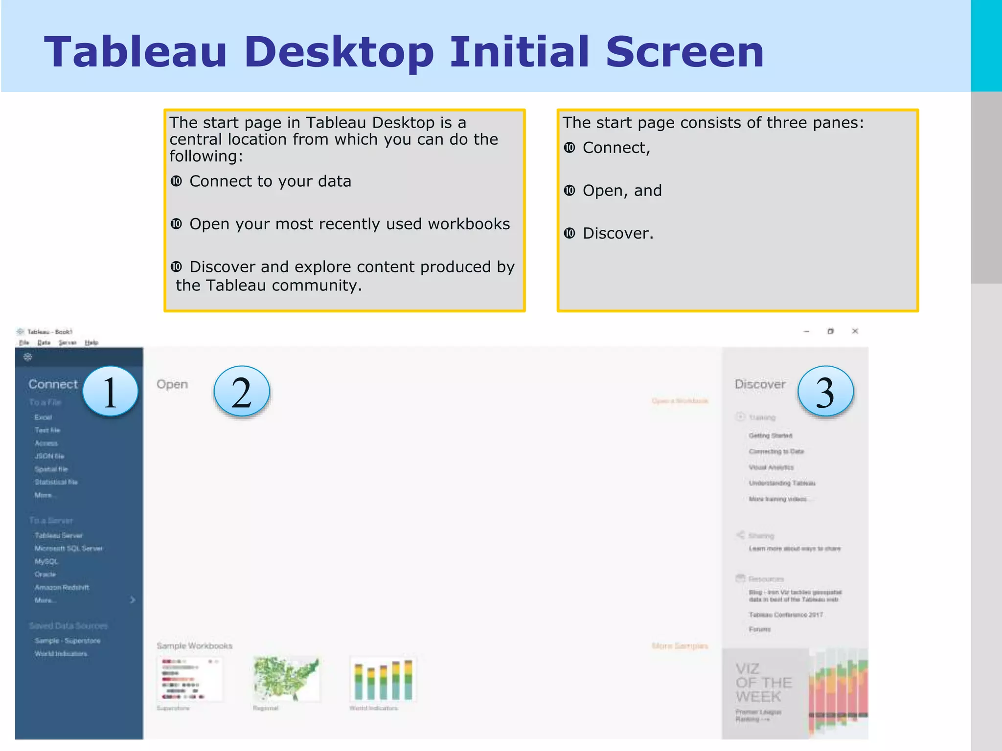 Tableau Desktop Material | PPTX | Databases | Computer Software and Applications