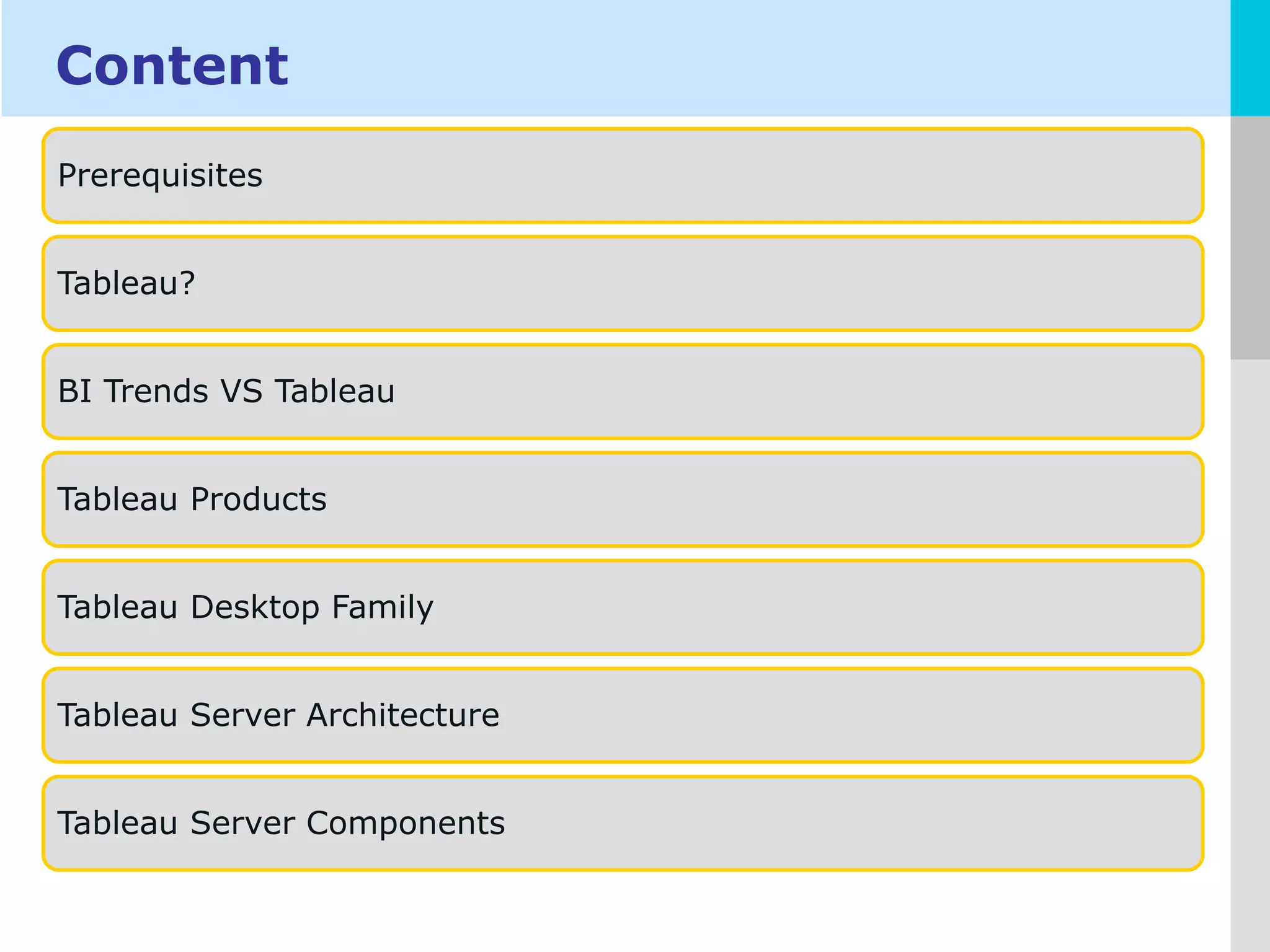 Tableau Desktop Material | PPTX | Databases | Computer Software and Applications