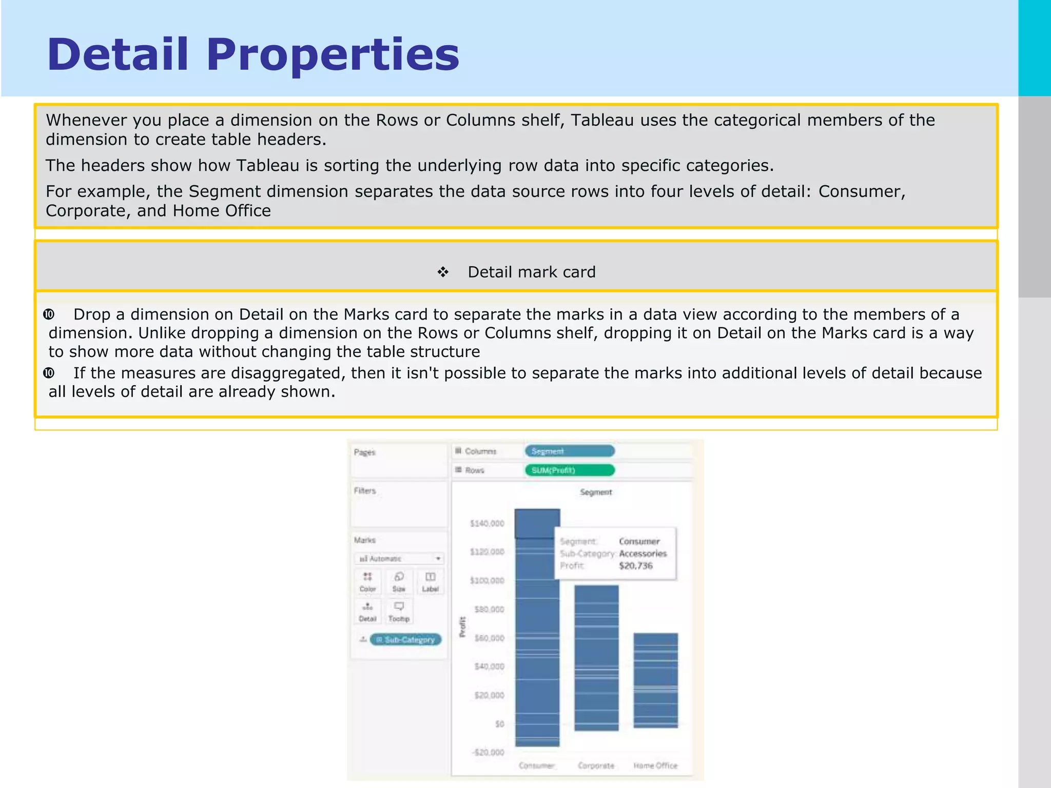 Tableau Desktop Material | PPTX | Databases | Computer Software and Applications