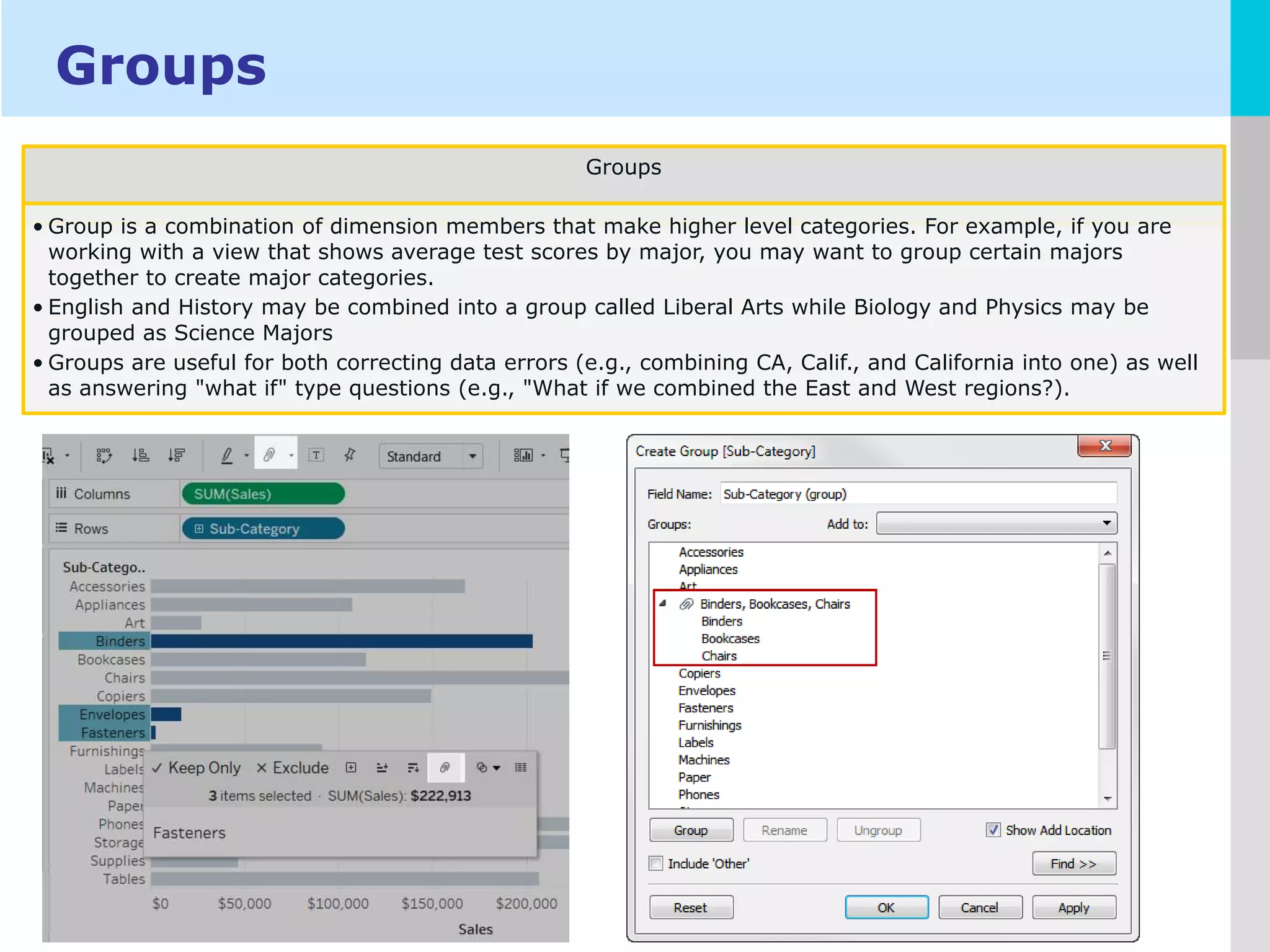 Tableau Desktop Material | PPTX | Databases | Computer Software and Applications