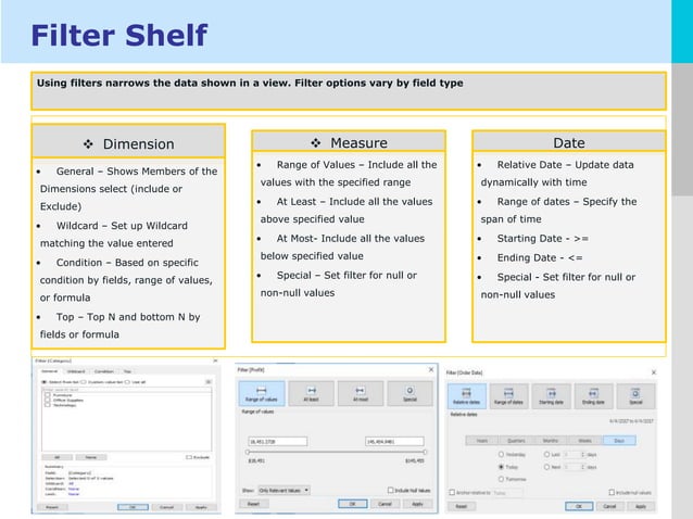 Tableau Desktop Material | PPTX | Databases | Computer Software and Applications