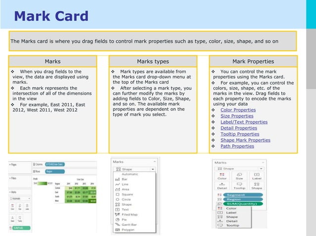 Tableau Desktop Material | PPTX | Databases | Computer Software and Applications