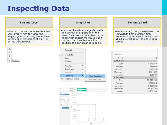 Tableau Desktop Material | PPTX | Databases | Computer Software and Applications