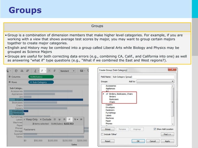 Tableau Desktop Material | PPTX | Databases | Computer Software and ...